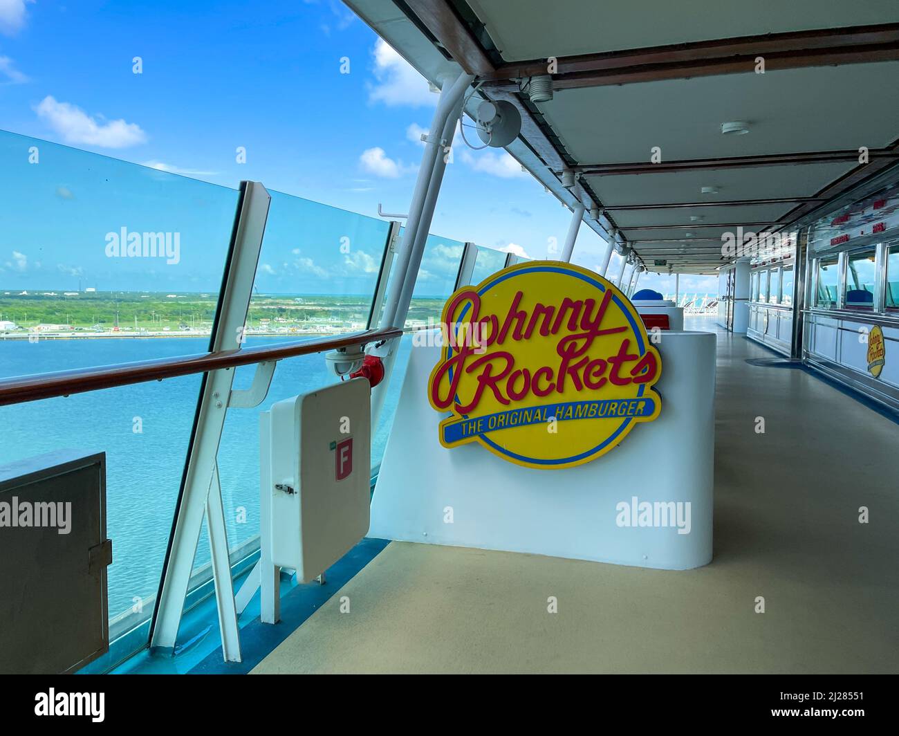 Orlando, FL USA - September 13, 2021: The Johnny Rockets restaurant on ...