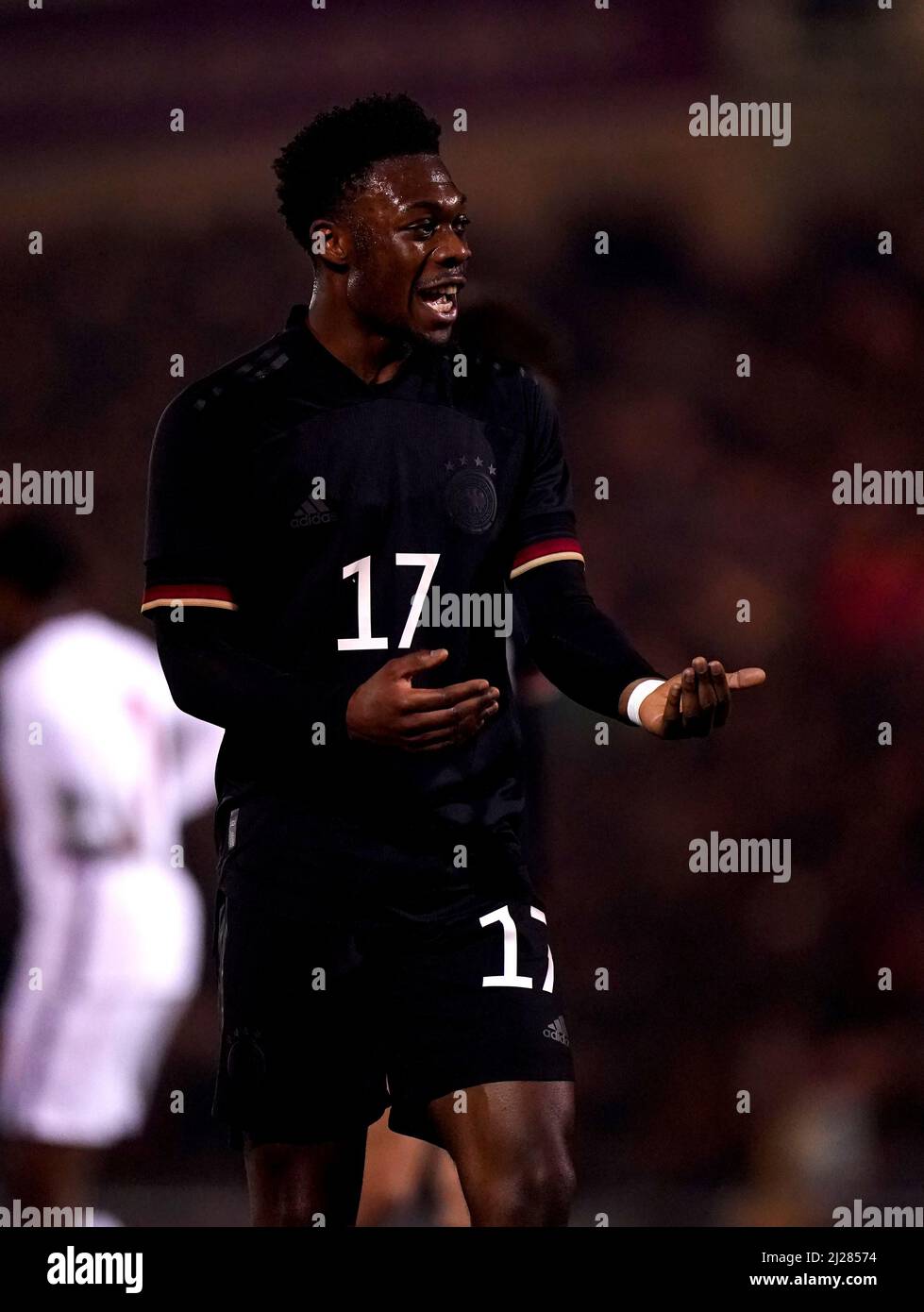 Germany's Christopher Scott during the Under 20 Elite League match at ...