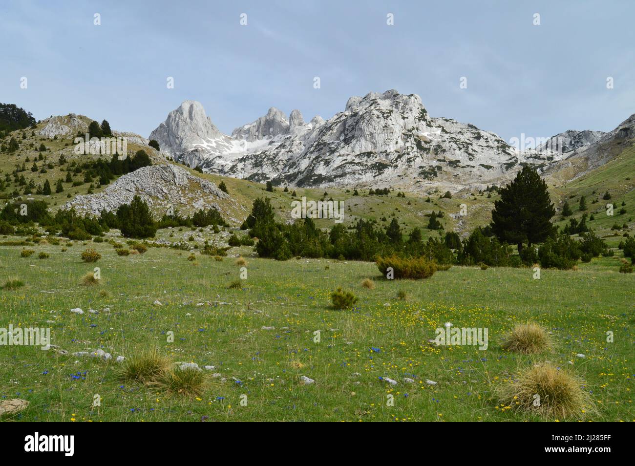 Hiking day on Prenj mountain, Erac peak, Bosnia Stock Photo - Alamy
