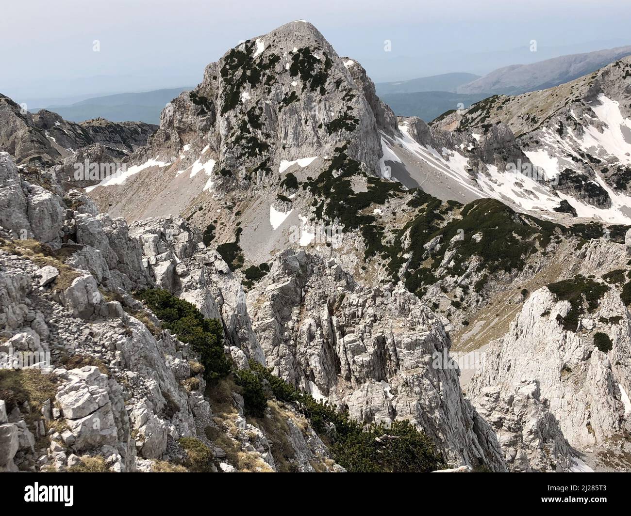 Hiking day on Prenj mountain, Erac peak, Bosnia Stock Photo - Alamy
