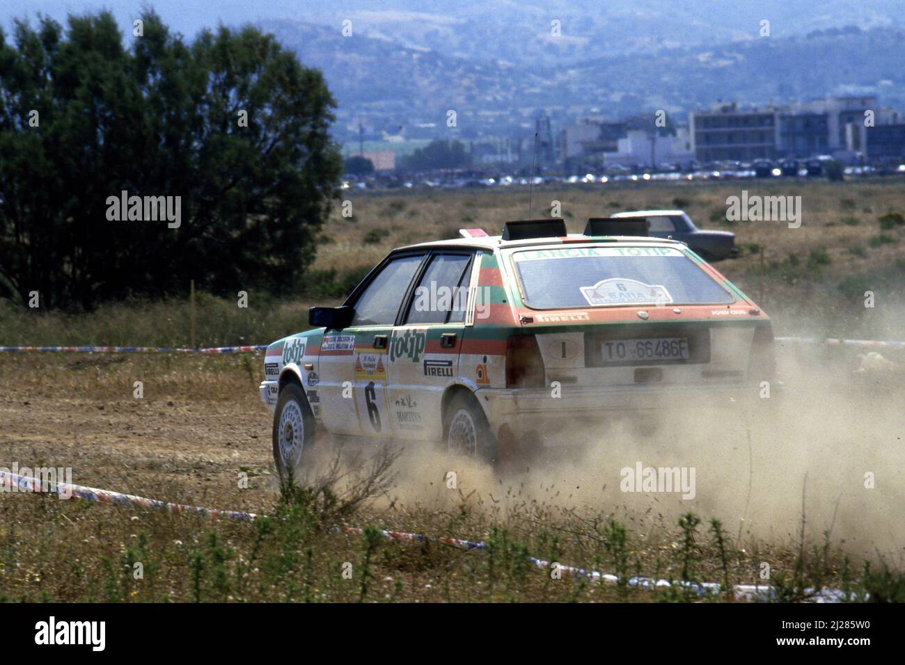 Mikael Ericsson (SWE) Claes Billstam (SWE) Lancia Delta HF 4WD GrA ...