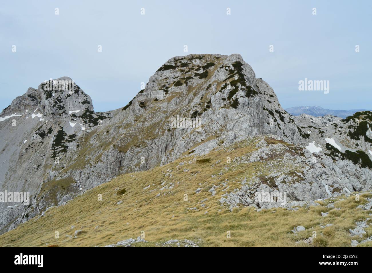 Hiking day on Prenj mountain, Erac peak, Bosnia Stock Photo - Alamy