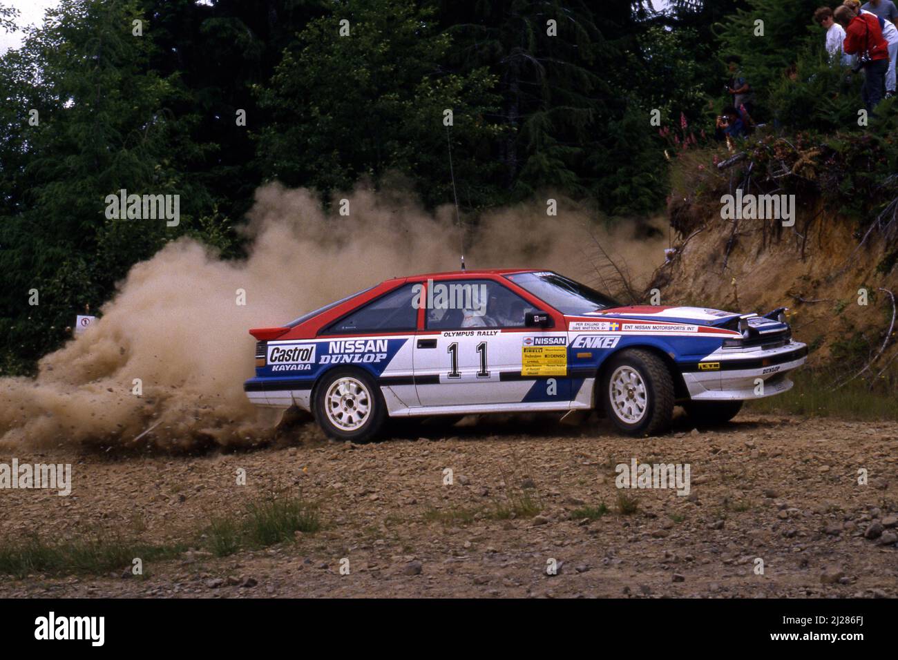 Per Eklund (SWE) Dave Whittock (GBR) Nissan 200SX GrA Nissan ...