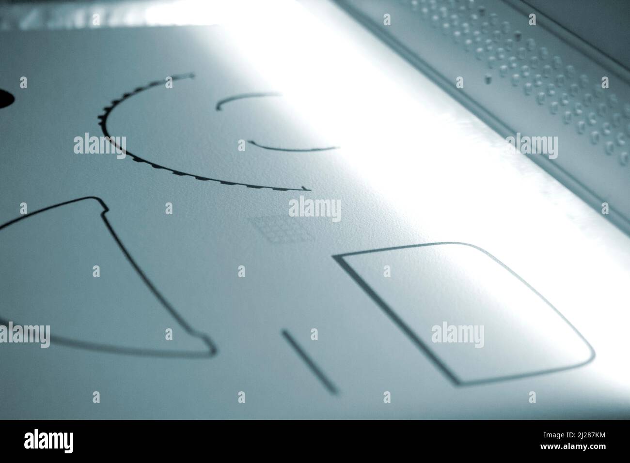Industrial professional powder 3D printer printing process. Multi Jet ...