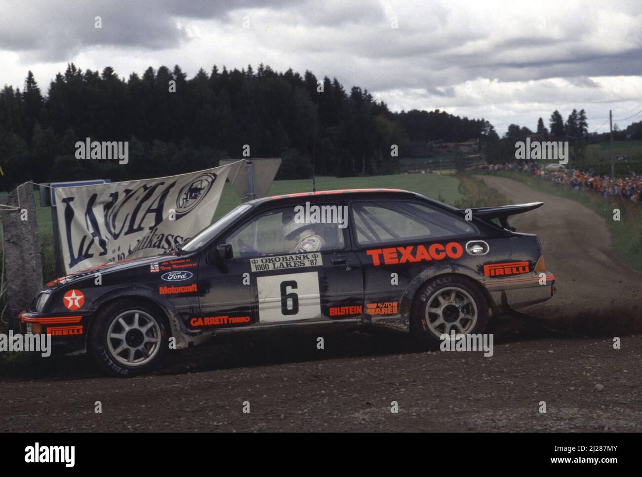 Ari Vatanen (FIN) Terry Harryman (GBR) Ford Escort RS Cosworth GrA Ford ...