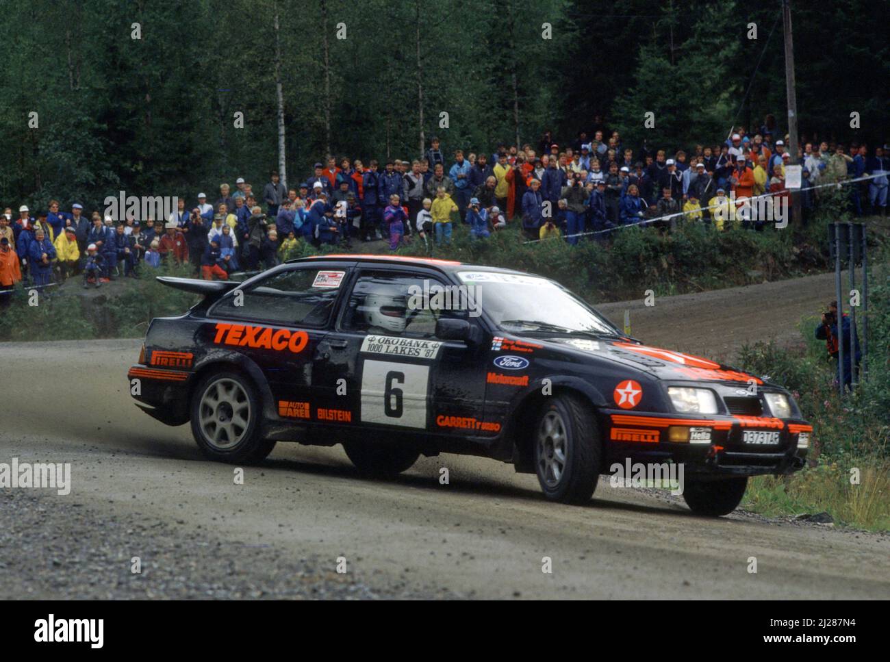 Ari Vatanen (FIN) Terry Harryman (GBR) Ford Escort RS Cosworth GrA Ford ...
