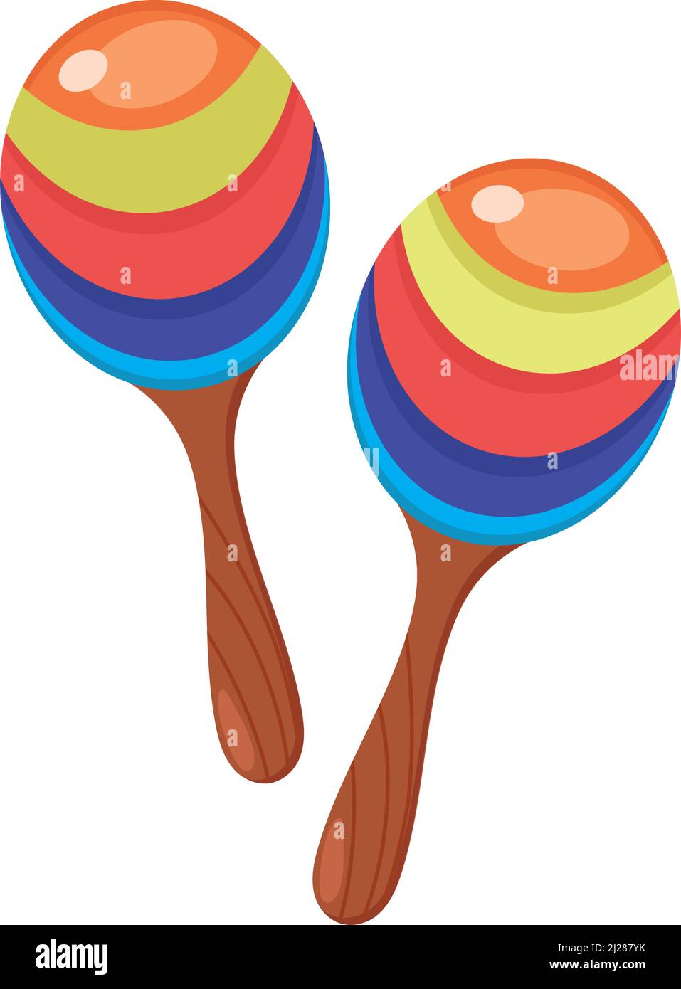 maracas musical instrument Stock Vector Image & Art - Alamy
