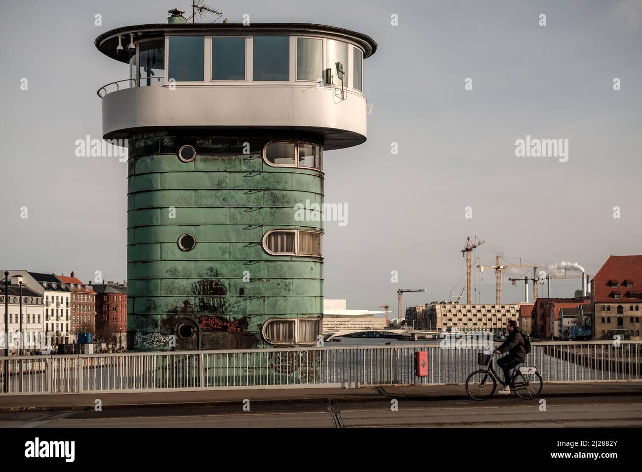 Pictures of daily life in Copenhagen, the capital city of Denmark Stock ...