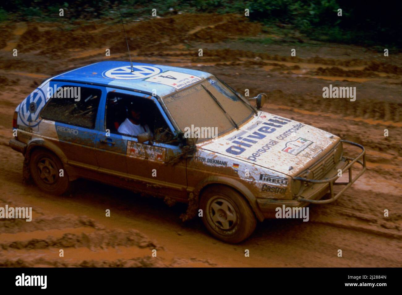 Kenneth Eriksson (SWE) Peter Diekmann (GER) Volkswagen Golf Gti 16v GrA ...