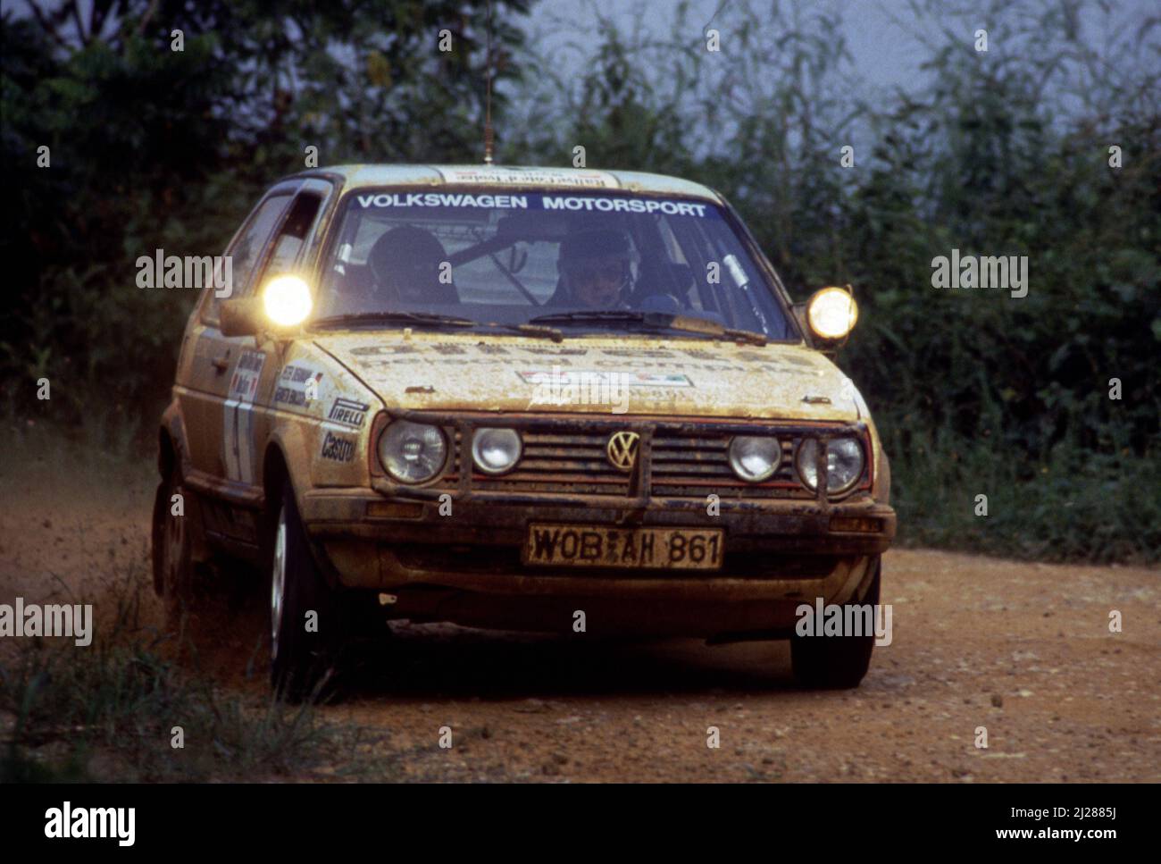 Kenneth Eriksson (SWE) Peter Diekmann (GER) Volkswagen Golf Gti 16v GrA ...
