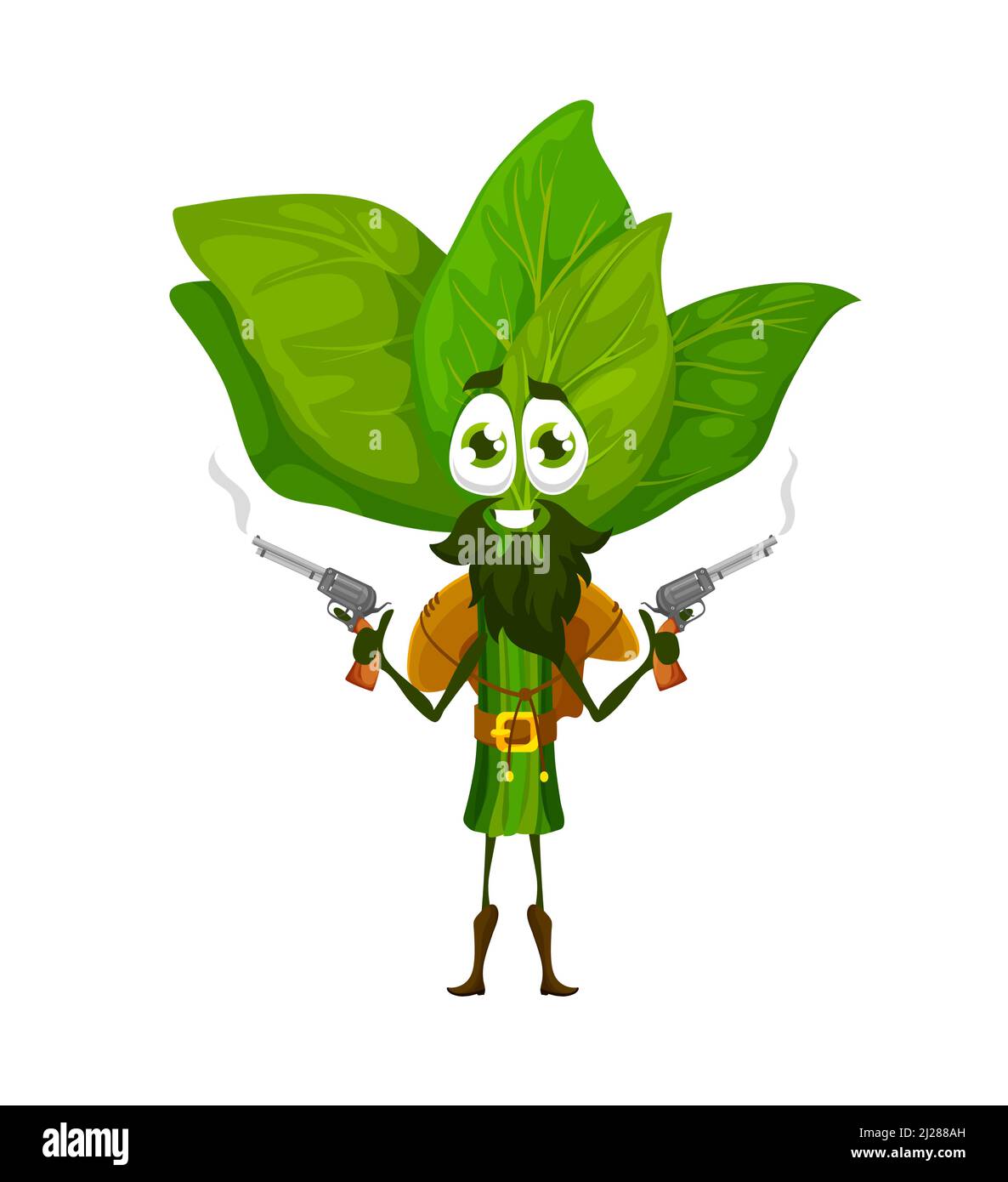 Cartoon gangster gun hat isolated hi-res stock photography and images ...