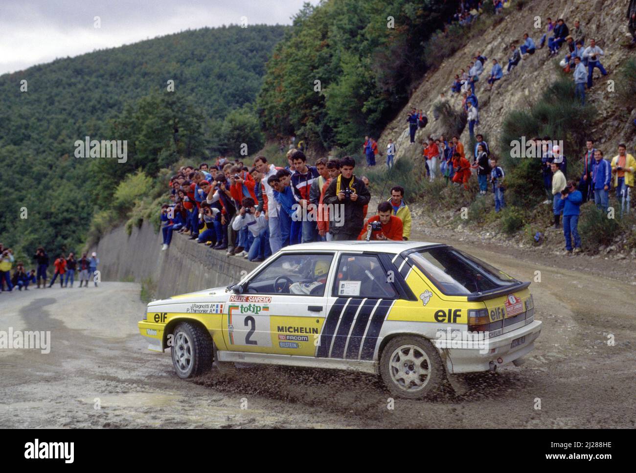 Jean Ragnotti (FRA) Pierre Thimonier (FRA) Renault 11 Turbo GrA Renault ...