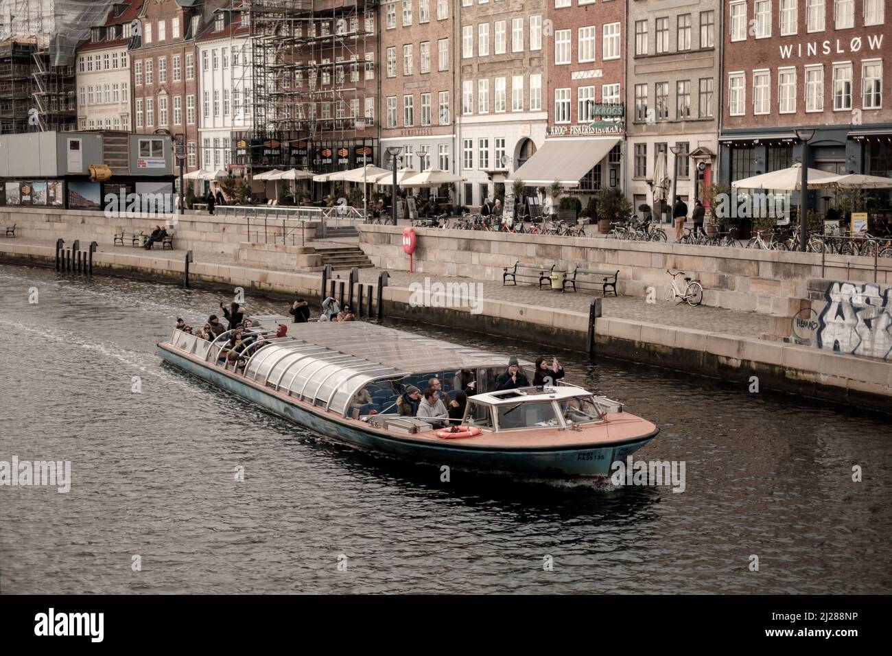 Pictures of daily life in Copenhagen, the capital city of Denmark Stock ...