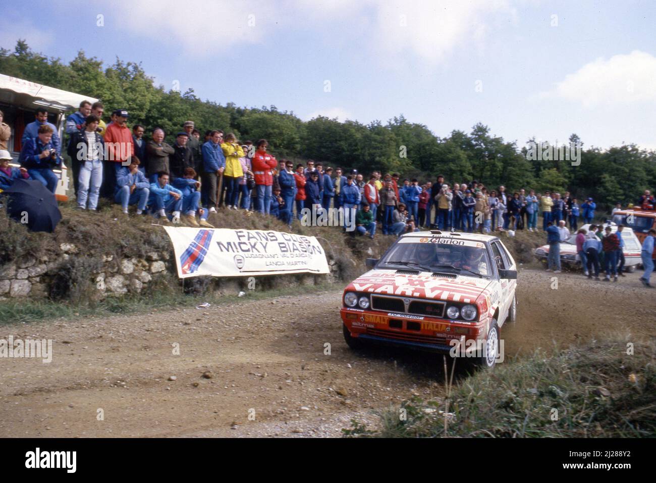 Paolo Alessandrini (ITA) Alessandro Alessandrini (ITA) Lancia Delta HF ...