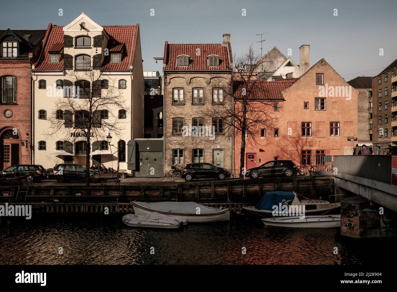Pictures of daily life in Copenhagen, the capital city of Denmark Stock ...