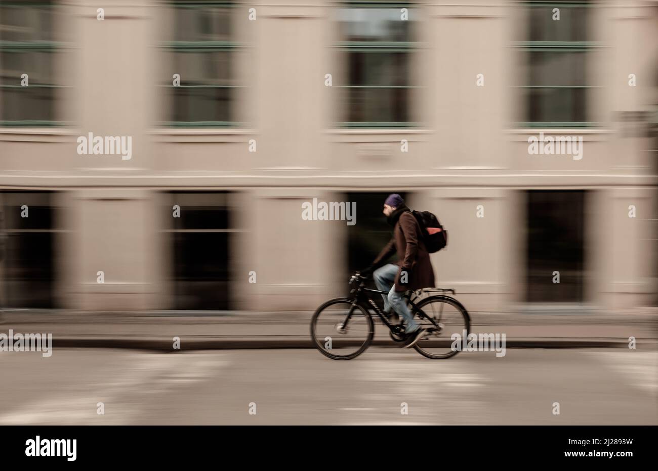 Pictures of daily life in Copenhagen, the capital city of Denmark Stock ...
