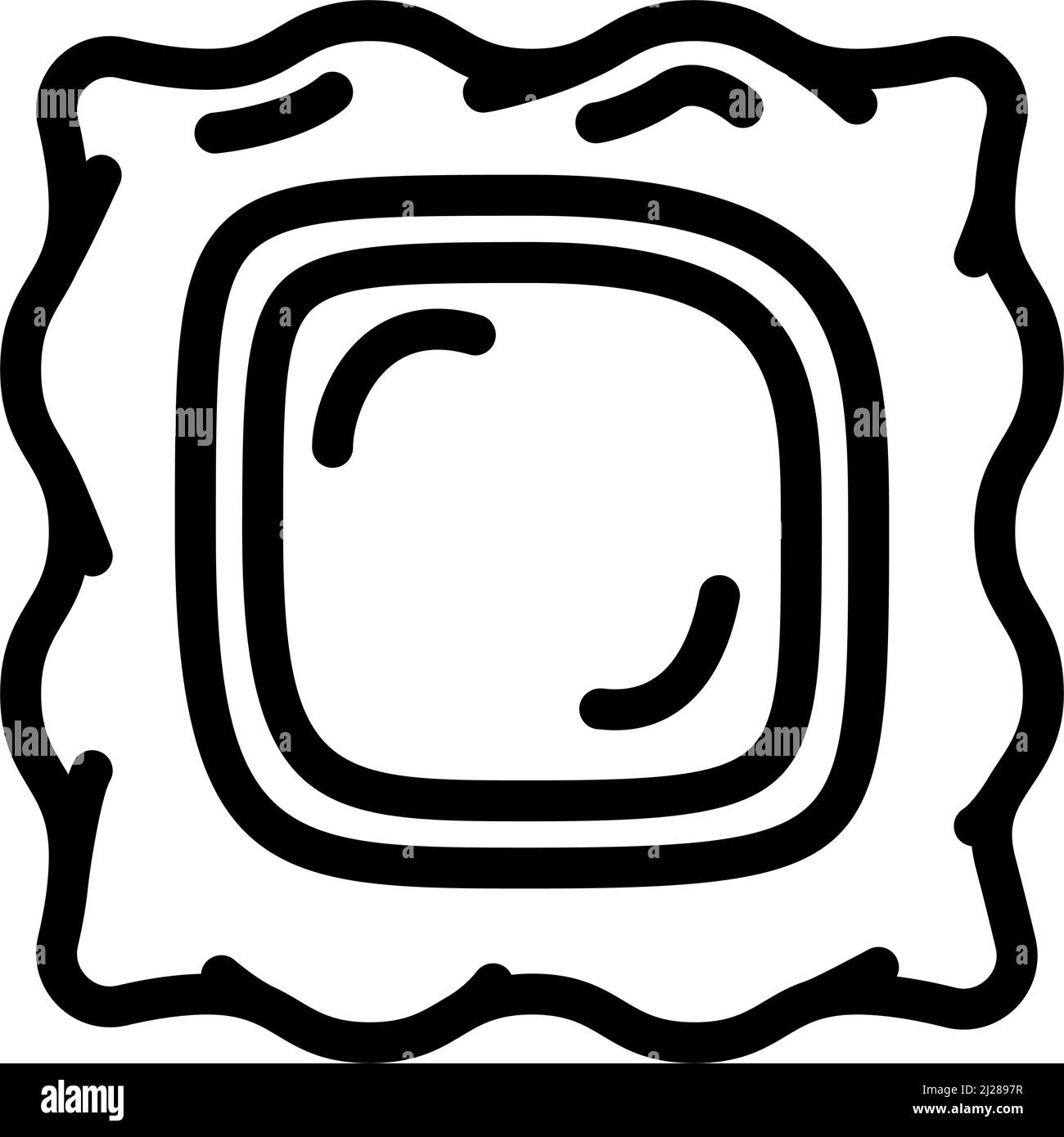 ravioli meal line icon vector illustration Stock Vector Image & Art - Alamy