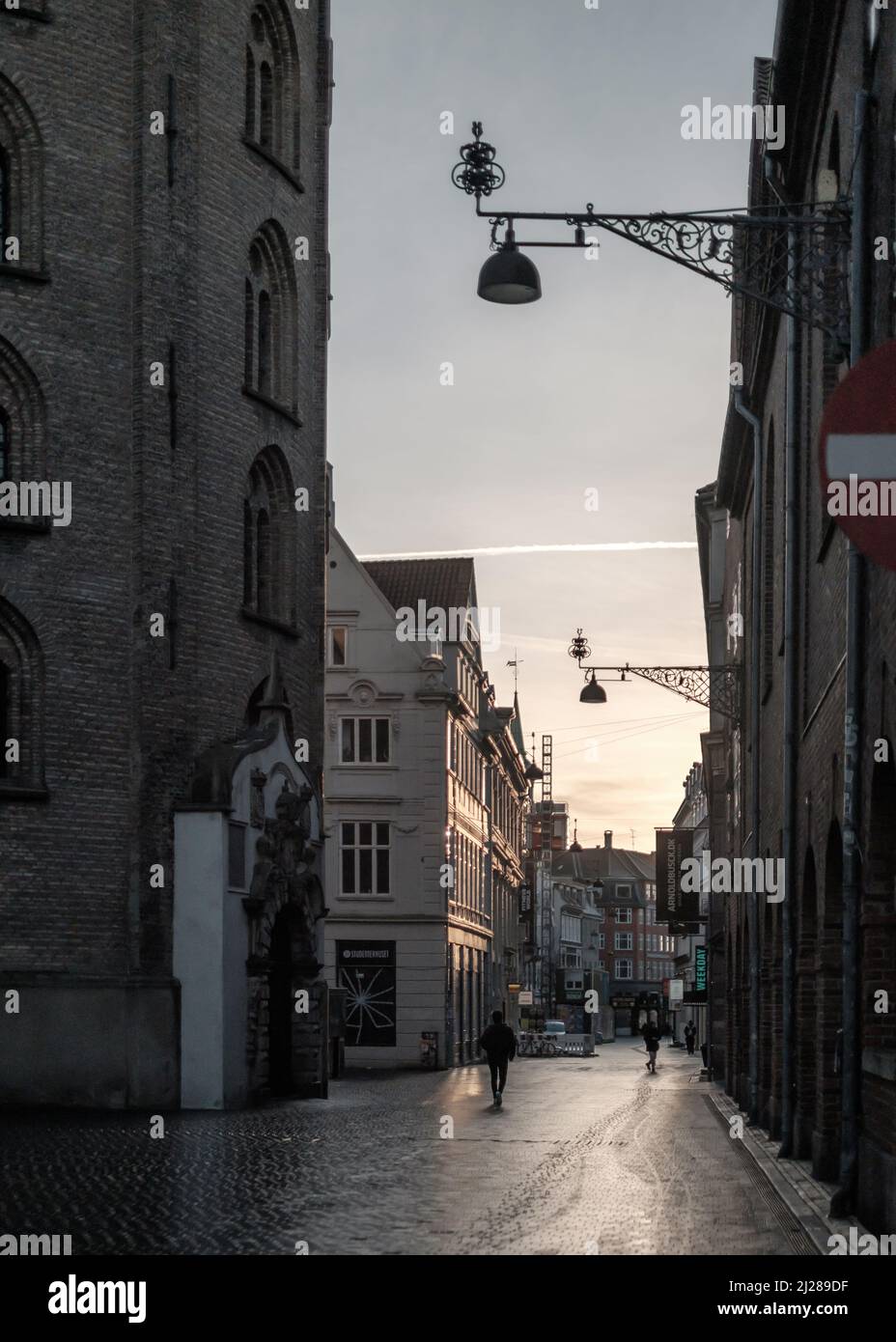 Pictures of daily life in Copenhagen, the capital city of Denmark Stock ...