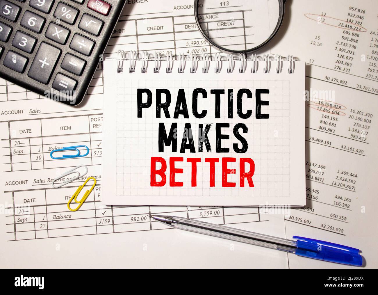 Practice makes perfect concept hi-res stock photography and images - Alamy