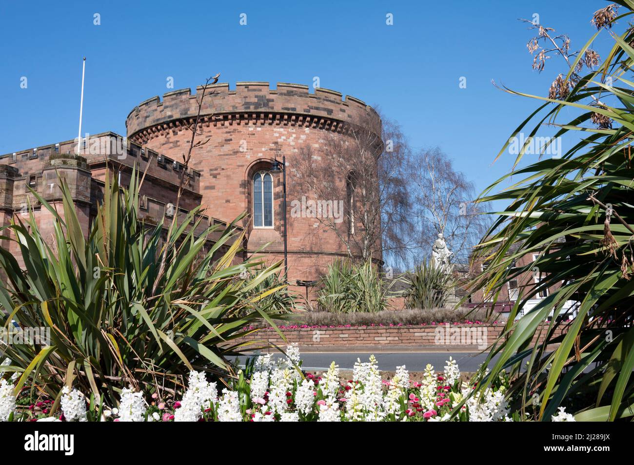 Carlisle 15th century Citadel Fortress building is located in the ...