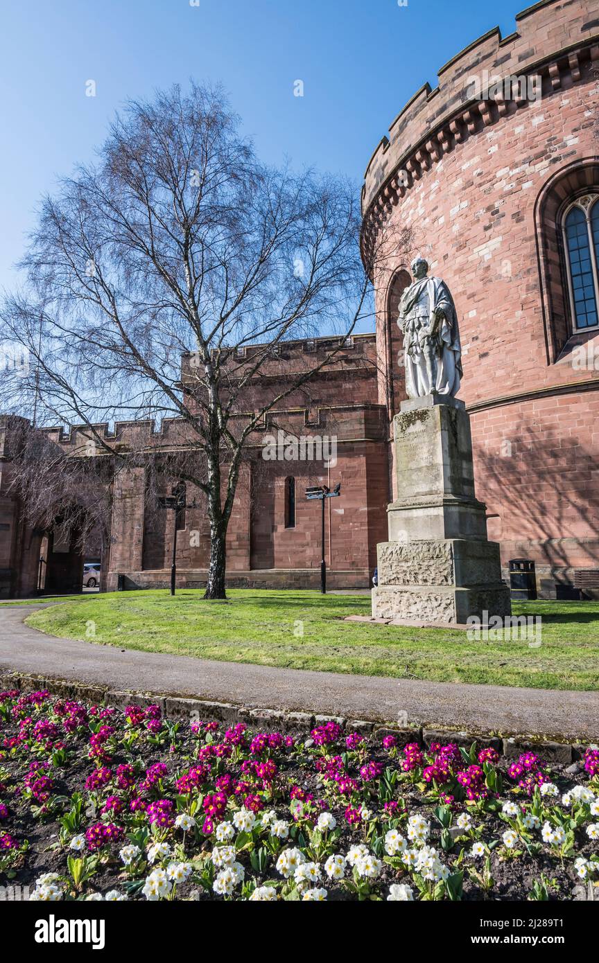 Carlisle 15th century Citadel Fortress building is located in the ...
