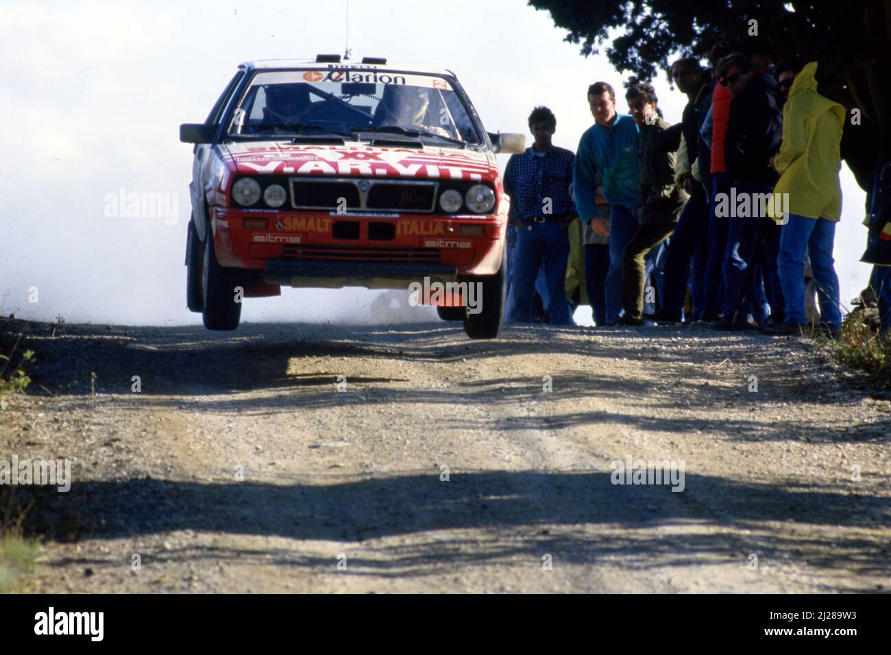 Paolo Alessandrini (ITA) Alessandro Alessandrini (ITA) Lancia Delta HF ...