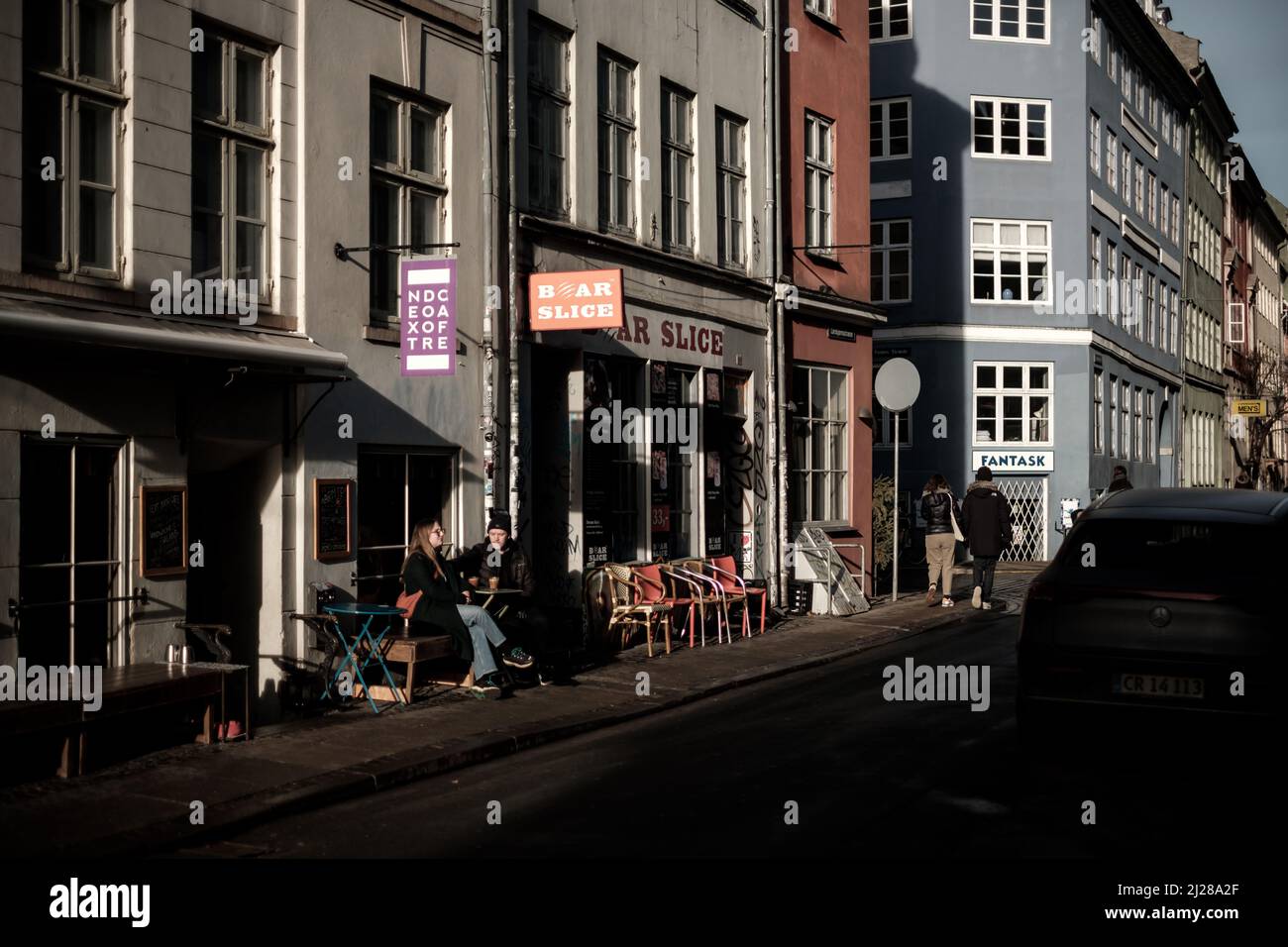 Pictures of daily life in Copenhagen, the capital city of Denmark Stock ...