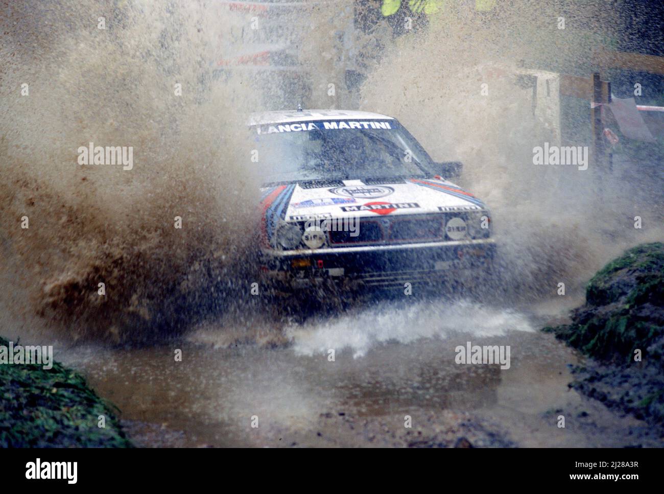 Mikael Ericsson (SWE) Claes Billstam (SWE) Lancia Delta HF 4WD GrA ...