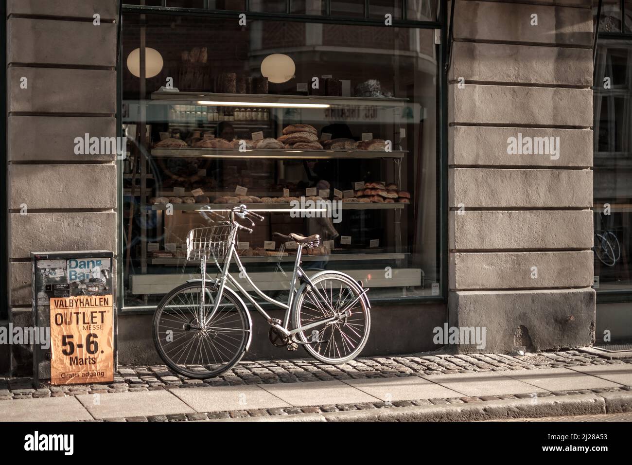 Pictures of daily life in Copenhagen, the capital city of Denmark Stock ...