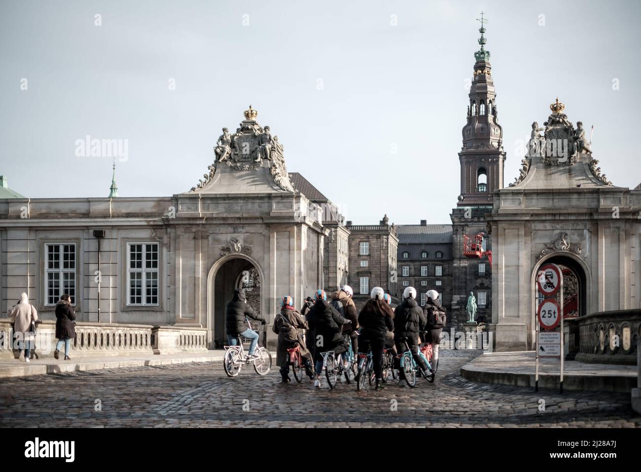 Pictures of daily life in Copenhagen, the capital city of Denmark Stock ...