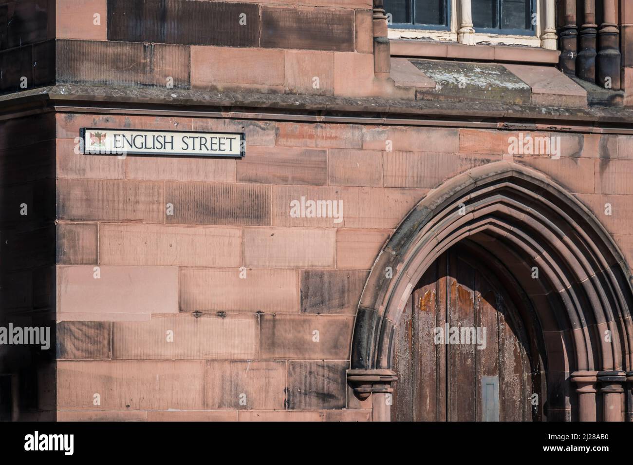 Carlisle citadel and university of cumbria hi-res stock photography and ...