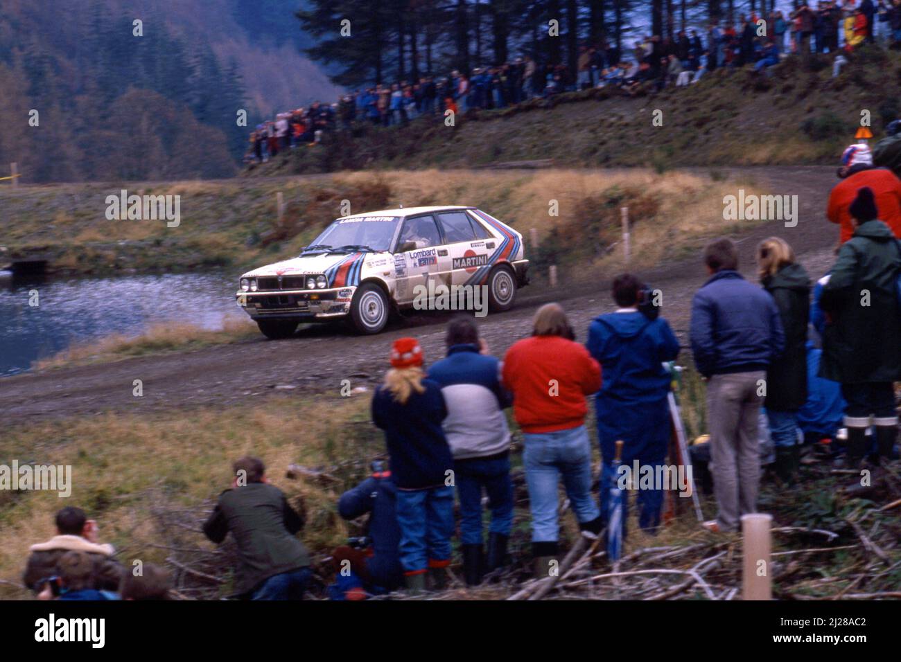 Mikael Ericsson (SWE) Claes Billstam (SWE) Lancia Delta HF 4WD GrA ...
