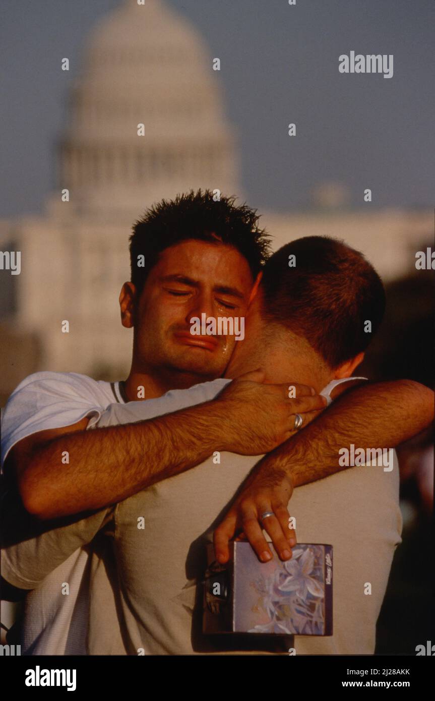 Aids quilt washington monument hi-res stock photography and images - Alamy