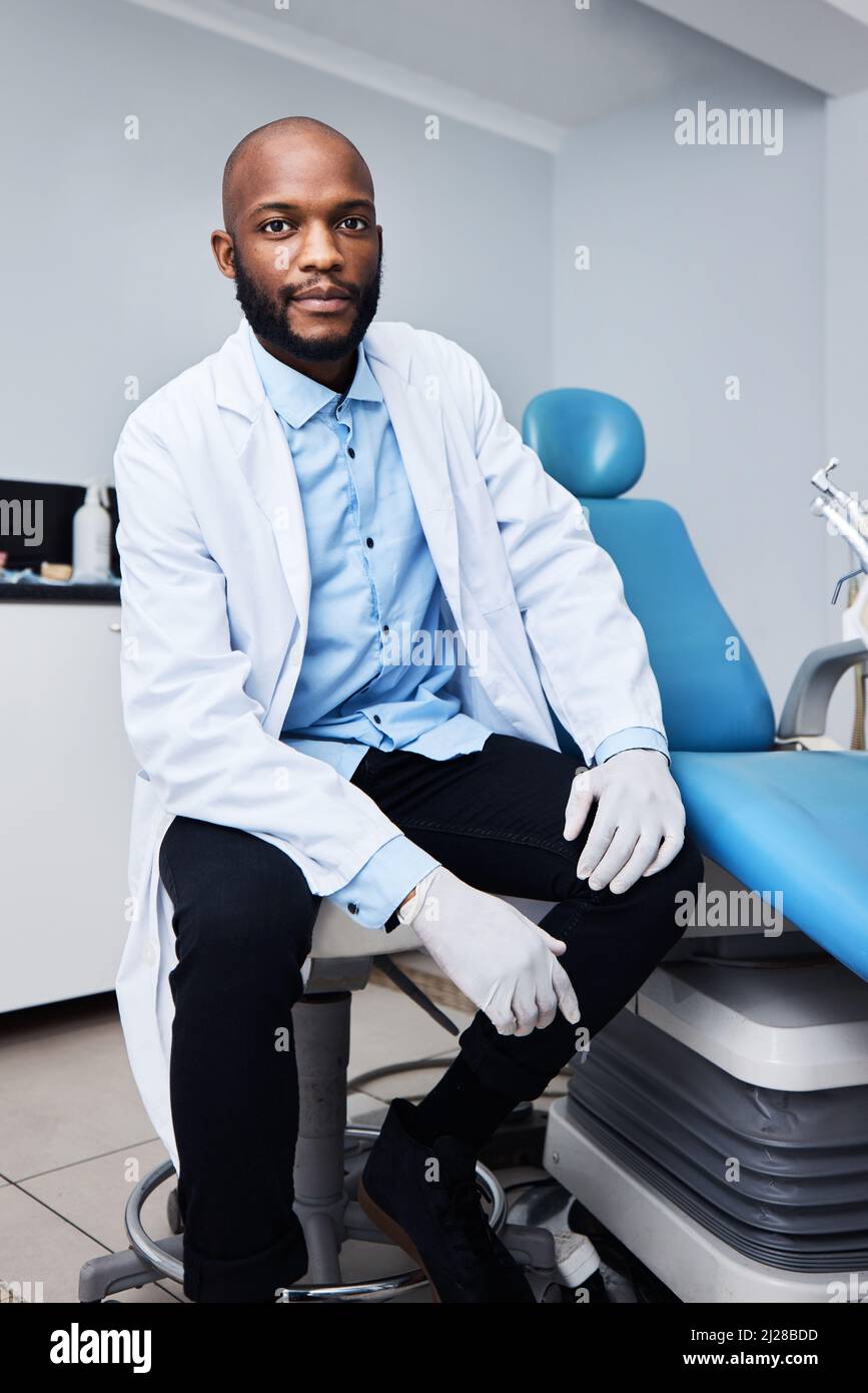 Your comfort is our number one concern. Portrait of a confident young ...