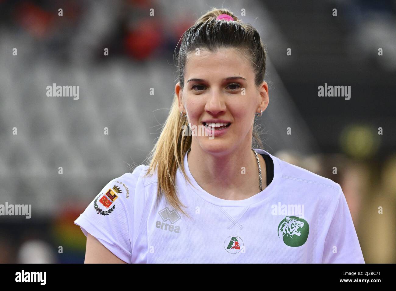 Ana Bjelica of Megabox Volley during the Women's Volleyball ...