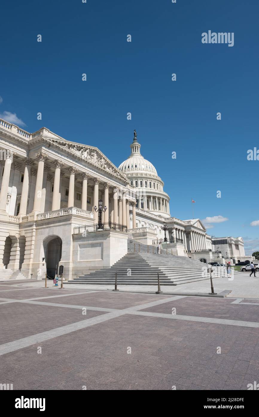 View of the East Front of the U.S. Capitol Building Washington, DC, USA ...