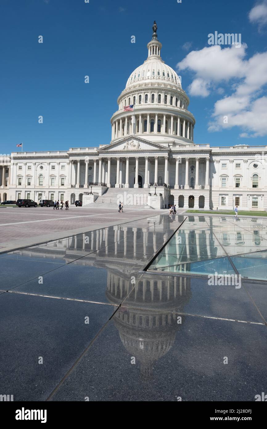 View of the East Front of the U.S. Capitol Building Washington, DC, USA ...