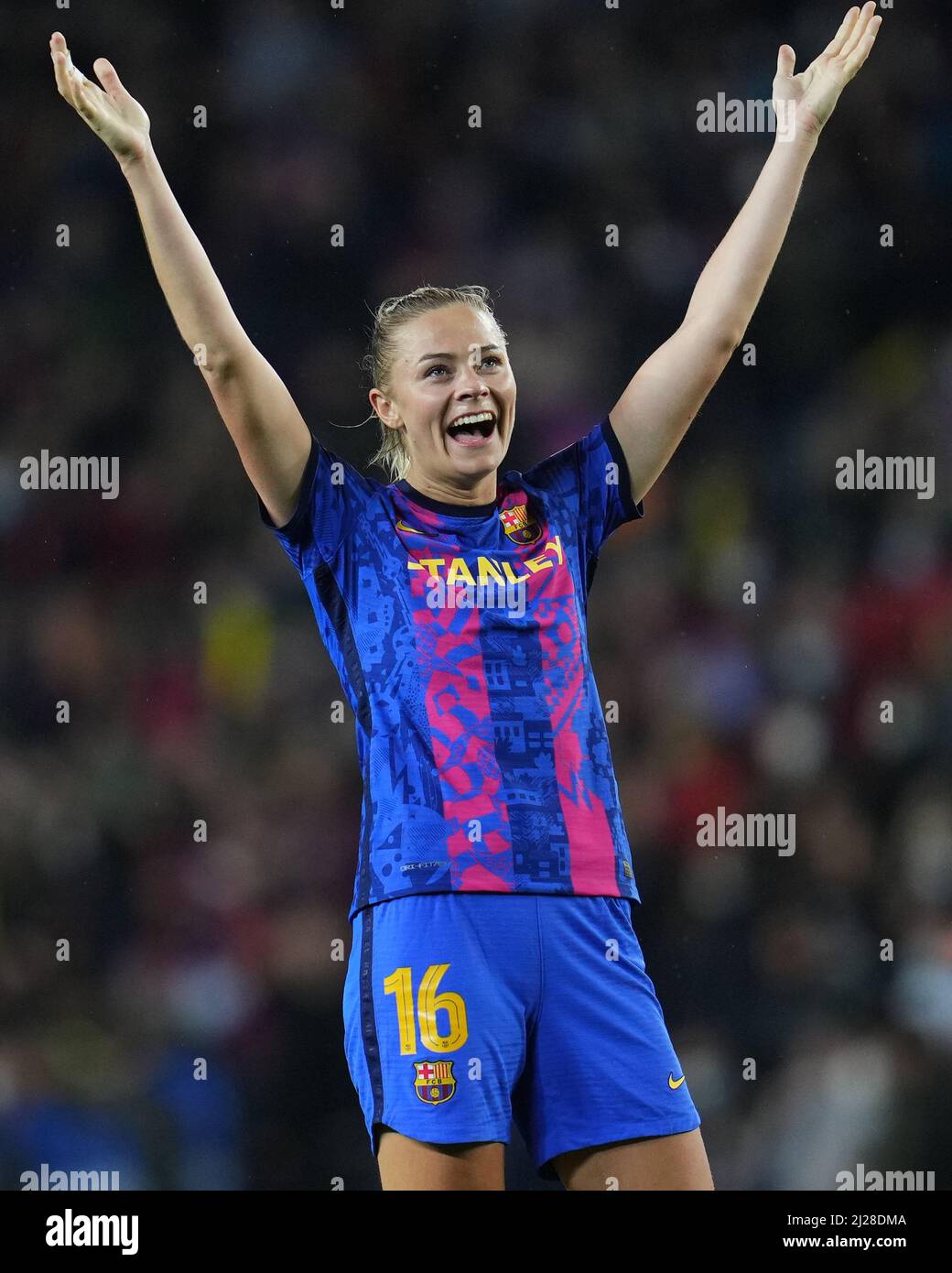 Barcelona, Spain. 30th Mar, 2022. Fridolina Rolfo of FC Barcelona ...