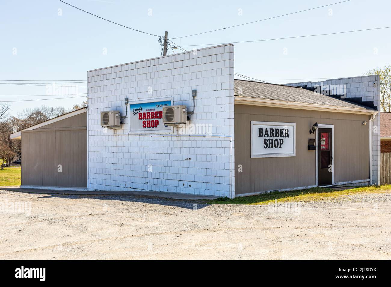 Barber stand hi-res stock photography and images - Alamy