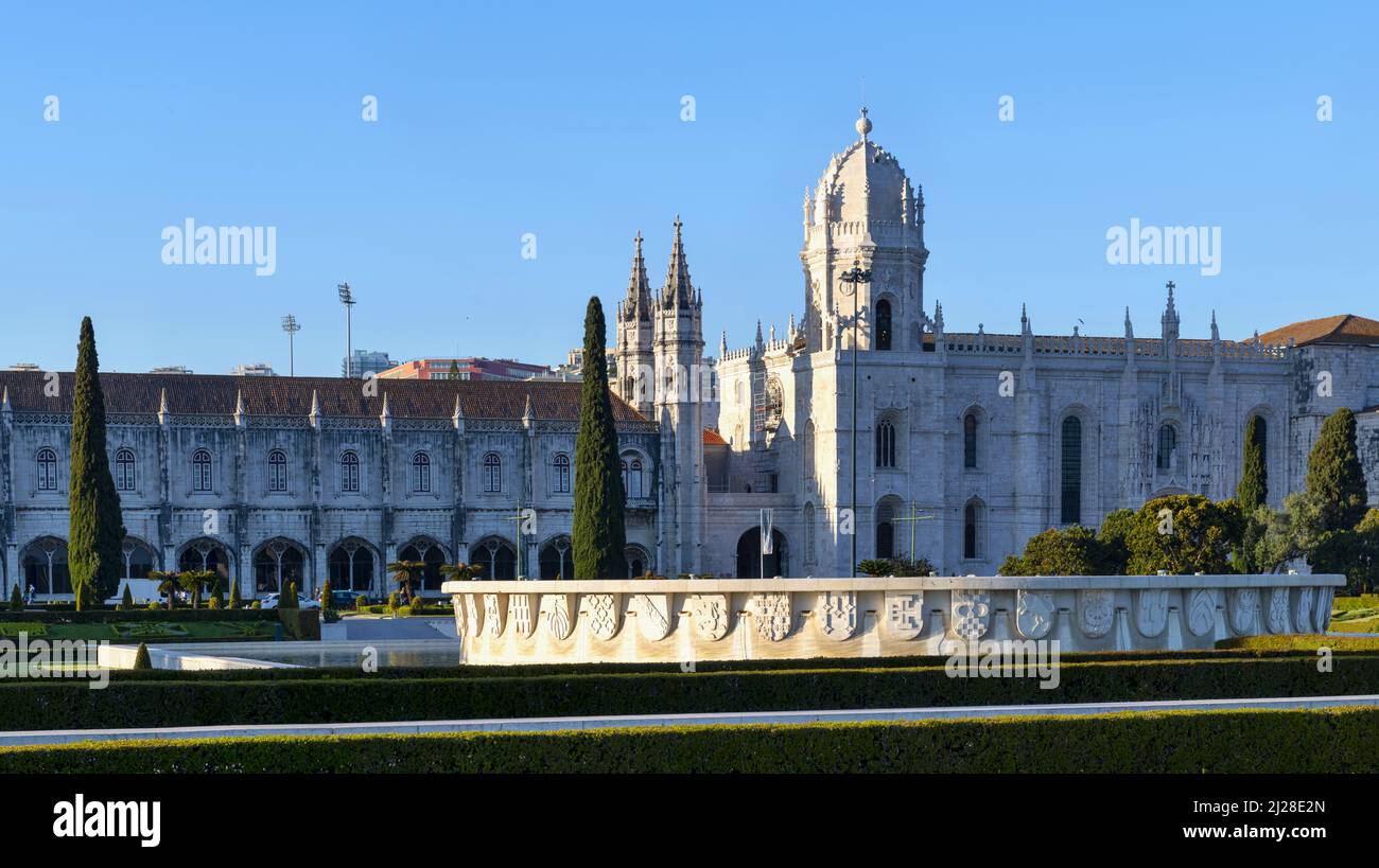 Jeronimos Monastery in Lisbon Stock Photo - Alamy