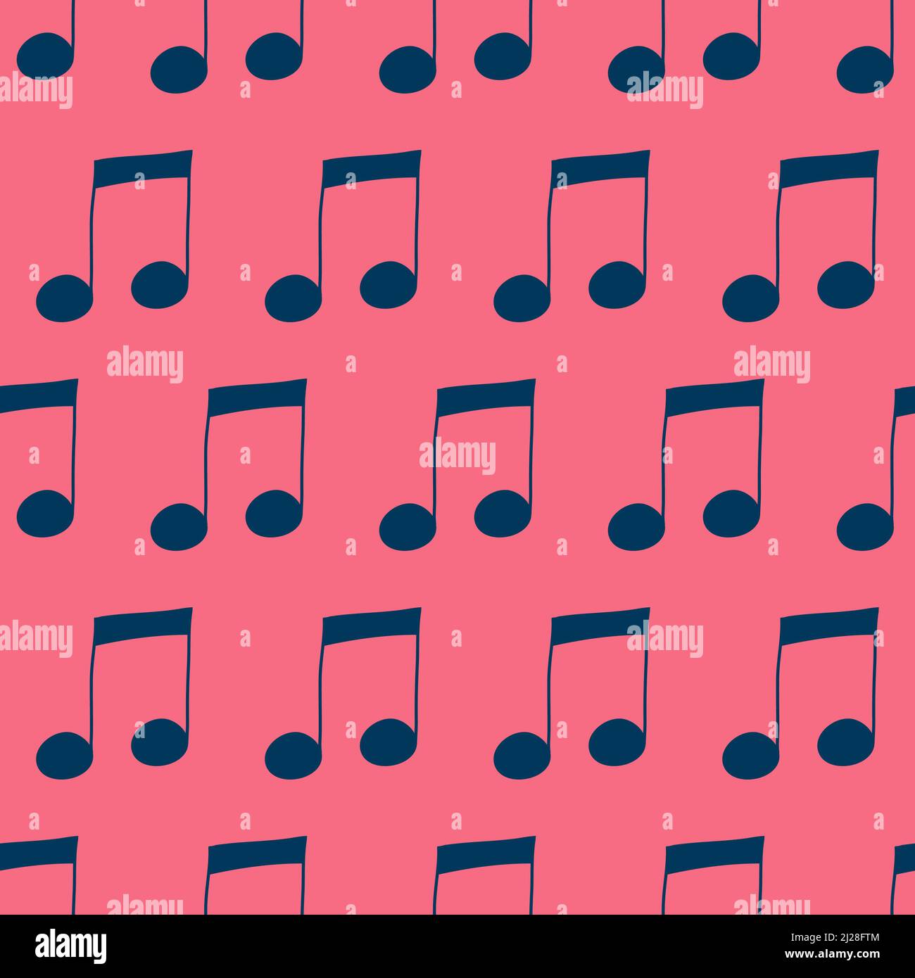 Pink Music Notes Wallpapers