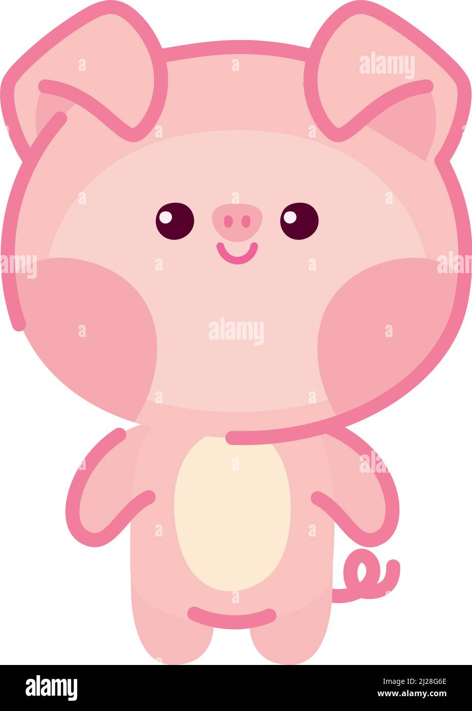 cute pig design Stock Vector Image & Art - Alamy