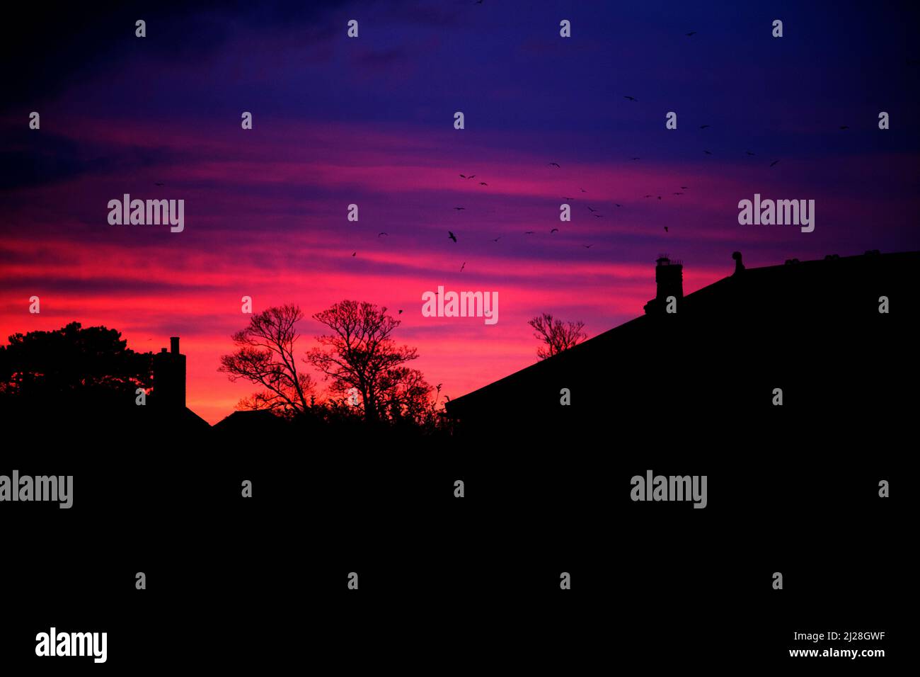 South coast sunset uk hi-res stock photography and images - Alamy