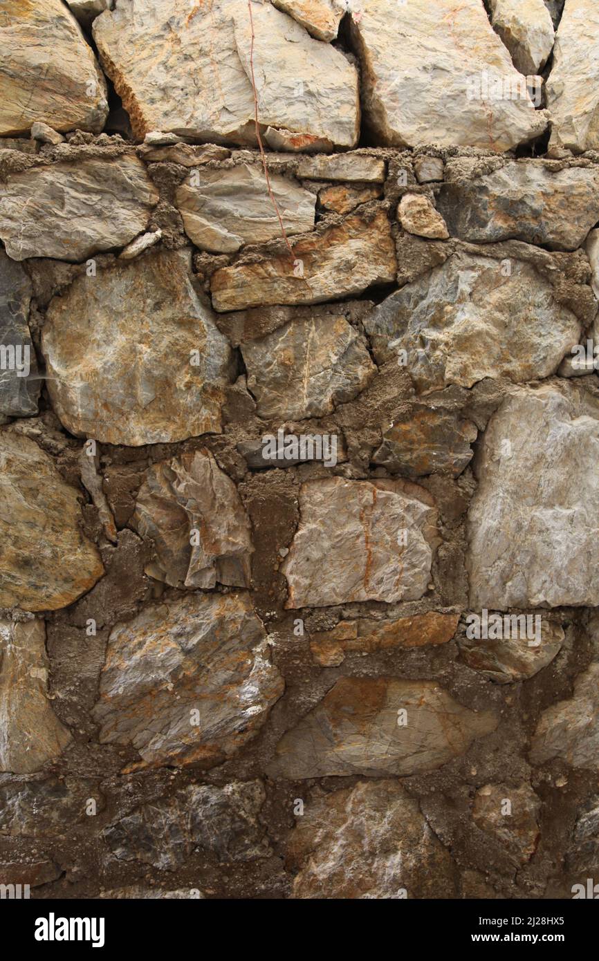 Abstract architecture closeup close up detail old pattern stonewall ...