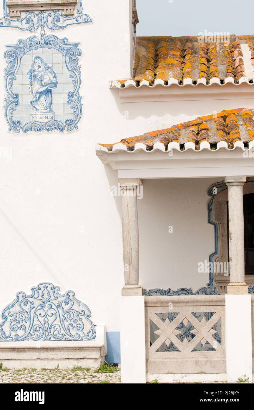 The beautiful architecture of a church in Sintra region (portugal Stock ...