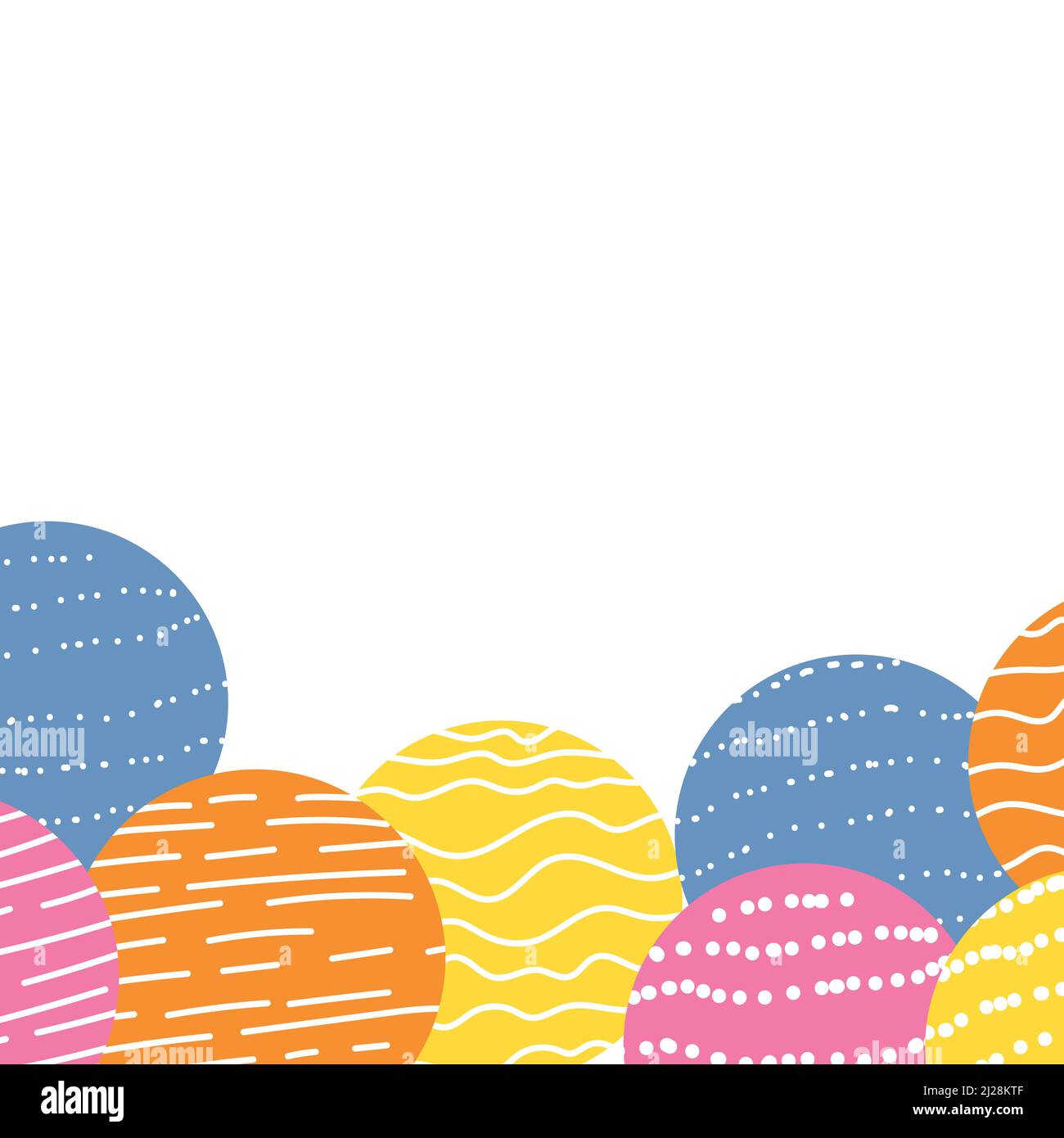 Multicolor background, colorful vector texture with circles. Splash ...