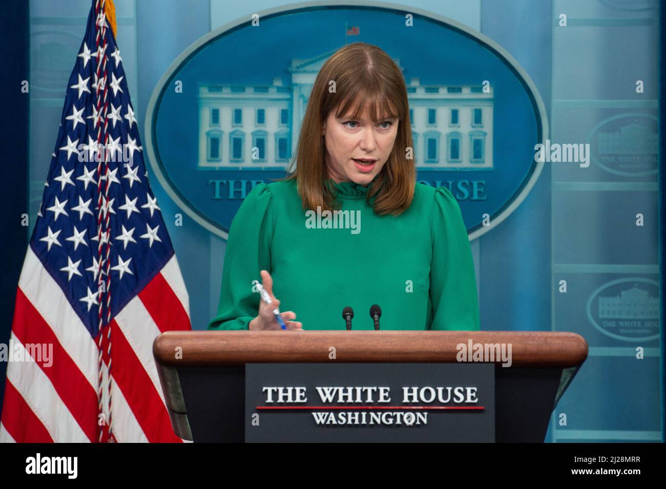 Kate bedingfield white house hi-res stock photography and images - Alamy