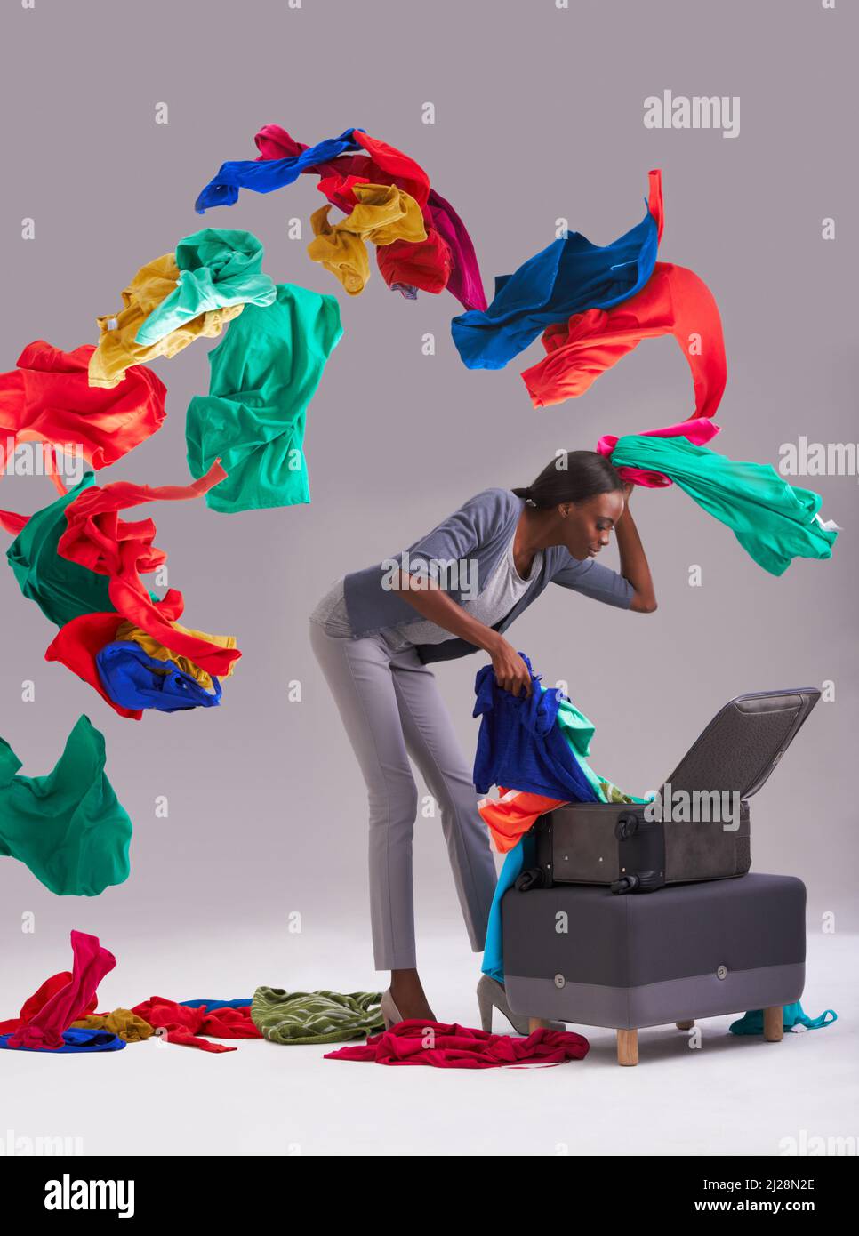 Vibrant young woman hi-res stock photography and images - Alamy