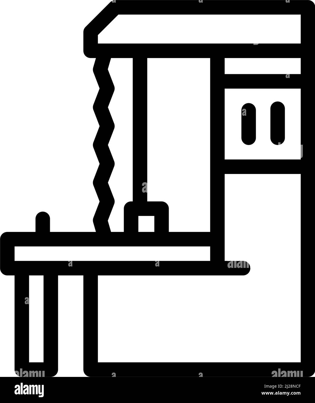 band saws line icon vector illustration Stock Vector Image & Art - Alamy