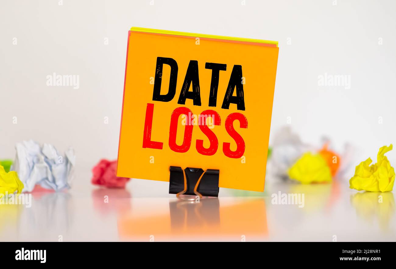 Data deleted hi-res stock photography and images - Alamy